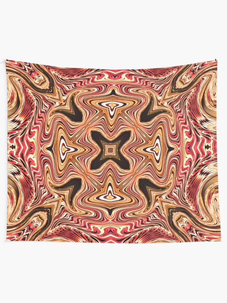 "Psychedelic tiles 9." Tapestry by cr6zym1nd | Redbubble