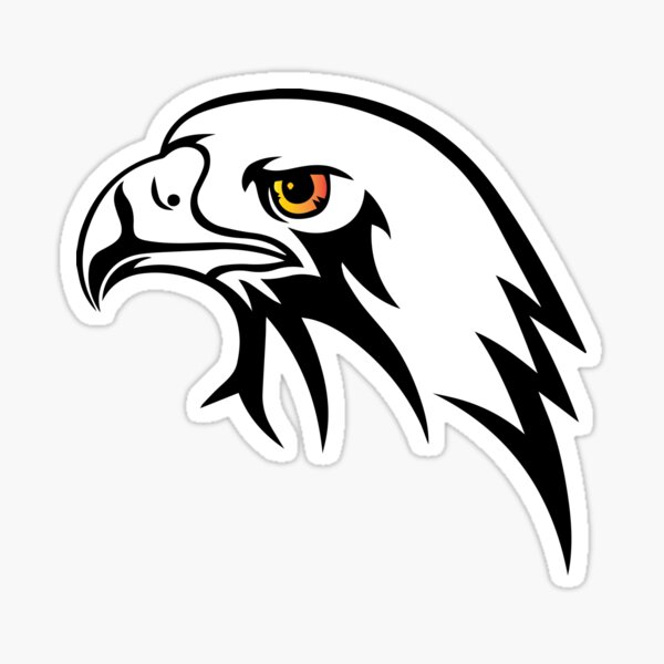 "Eagle Eye" Sticker for Sale by guri386 | Redbubble