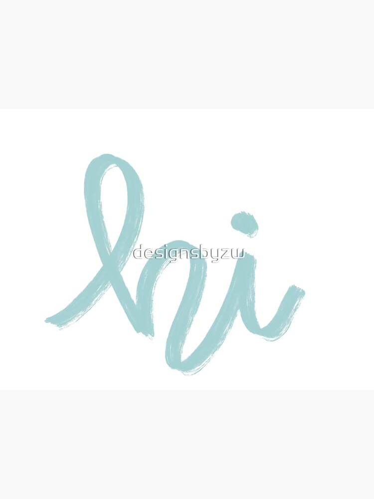 Hi Cursive Logo
