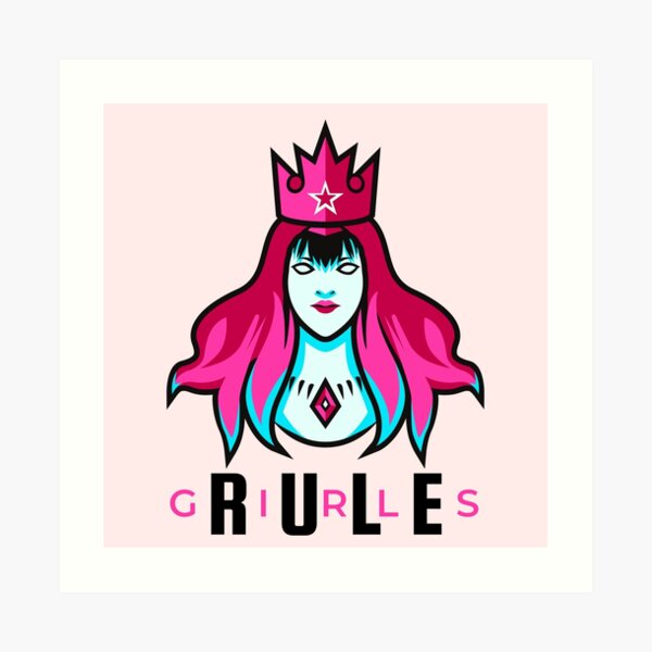 "girls rule" Art Print for Sale by Ashi17 | Redbubble