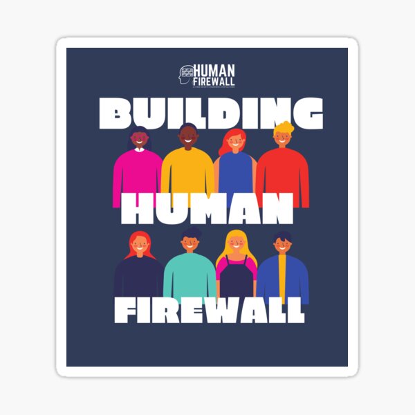 "Building Human Firewall (Diversity)" Sticker for Sale by Humanfirewall ...