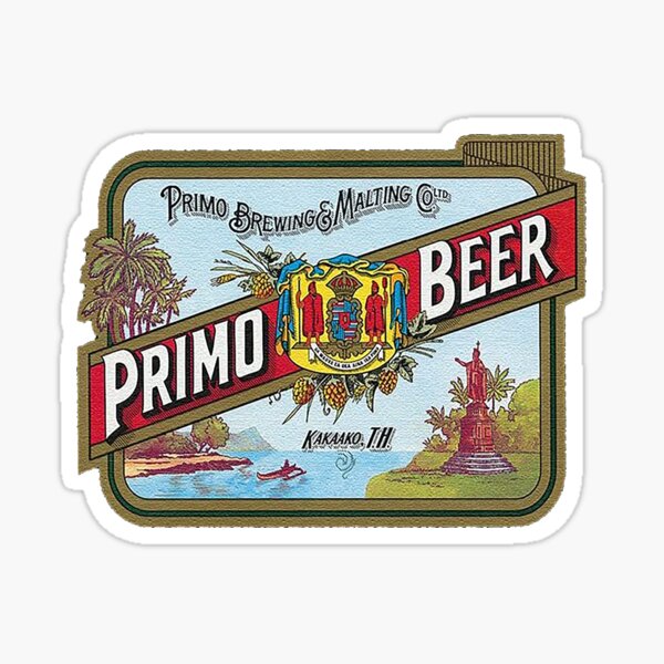 "Primo Beer Classique" Sticker for Sale by saberska | Redbubble