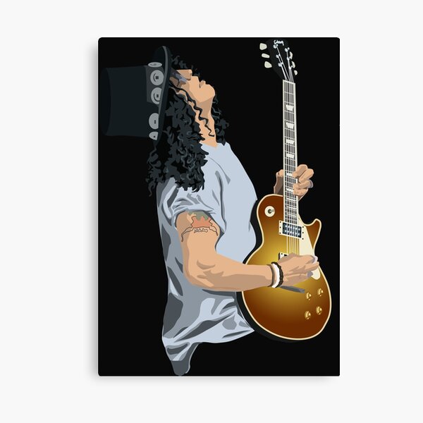 Guns N Roses Slash Canvas Prints | Redbubble
