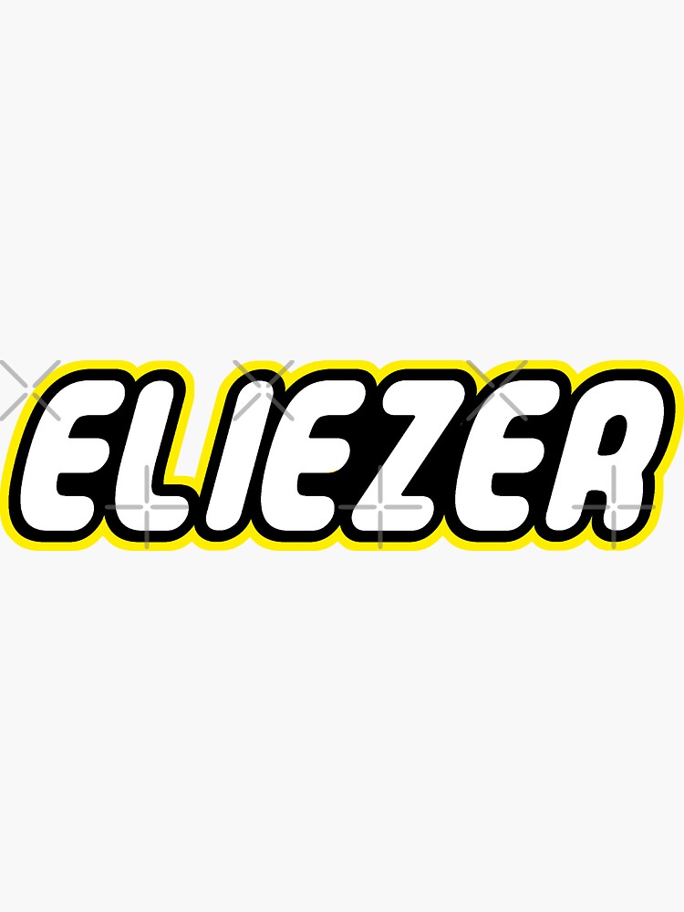Pegatina «Pieza de calidad premium para Eliezer. Regalo para niños que ...