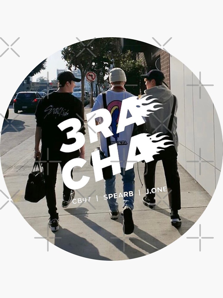 Pegatina «LOGOTIPO 3RACHA DE STRAY KIDS» de tetstickuru | Redbubble