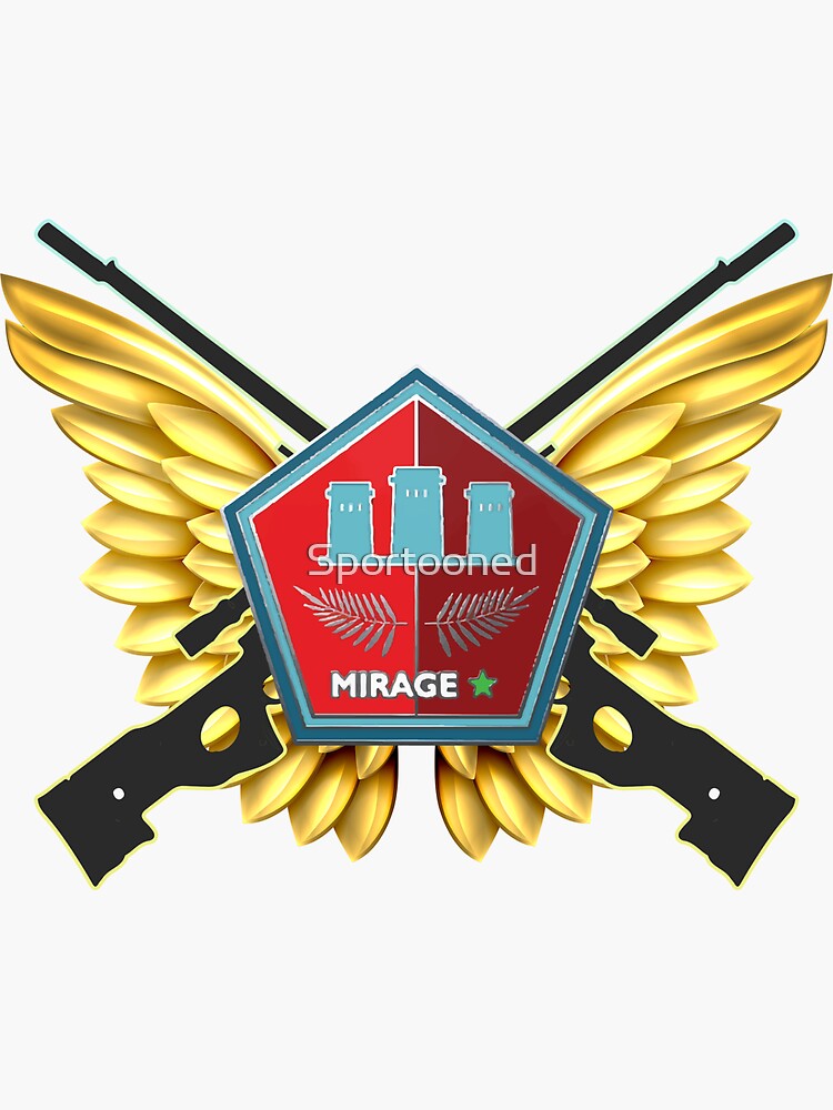 "Counter Strike GO ( CSGO) Mirage" Sticker by davedonadze | Redbubble