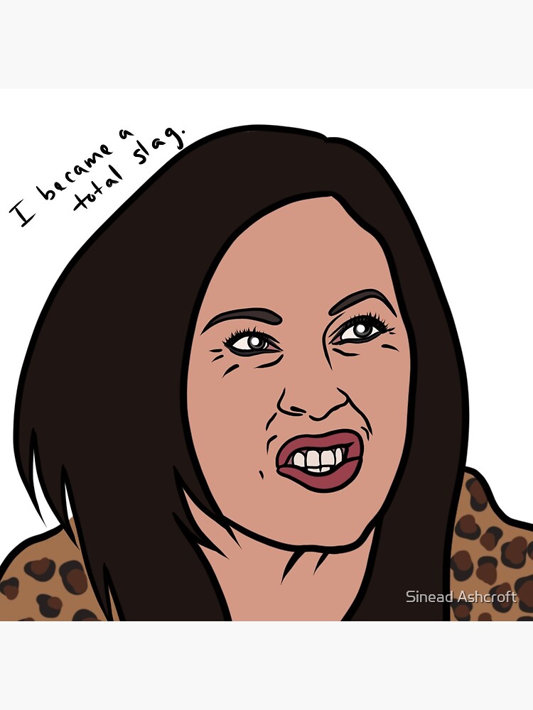 "Kat Slater - Eastenders - “I became a total slag”" Framed Art Print ...