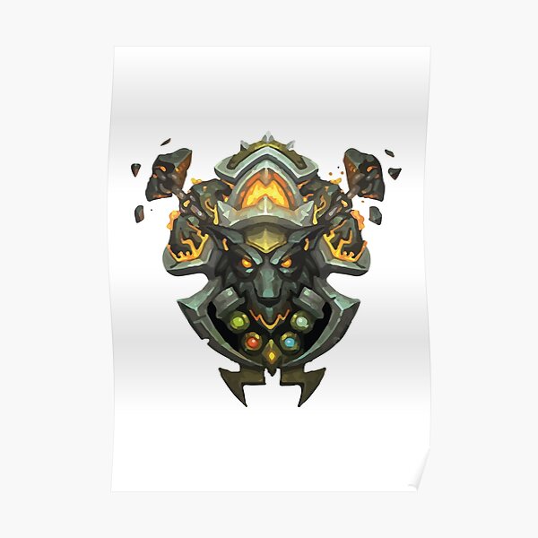 "World of Warcraft Shadowlands Shaman" Poster by davedonadze | Redbubble