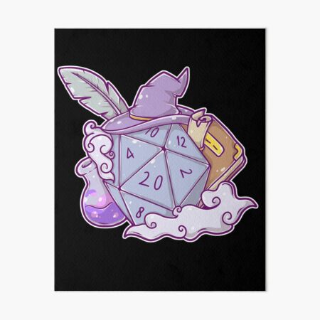 "Wizard Adventurer's Kit" Art Board Print by Mimic-Gaming-Co | Redbubble