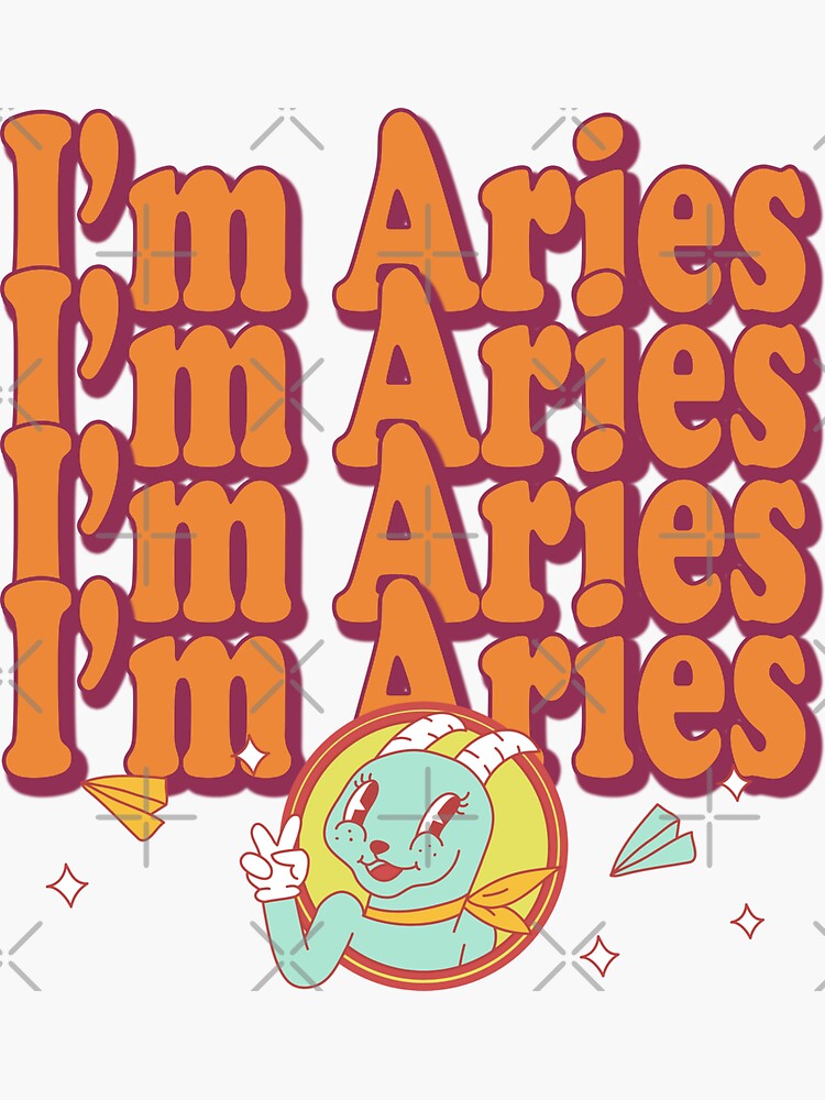 Aries Zodiac Sign Astrology Astrological Sign Sticker For Sale By