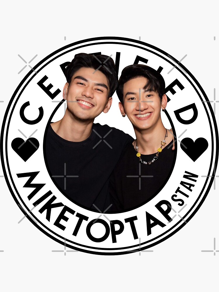 "CERTIFIED MikeTopTap Stan" Sticker for Sale by skeletonvenus | Redbubble