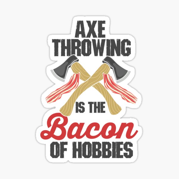 Axe Throwing Stickers | Redbubble