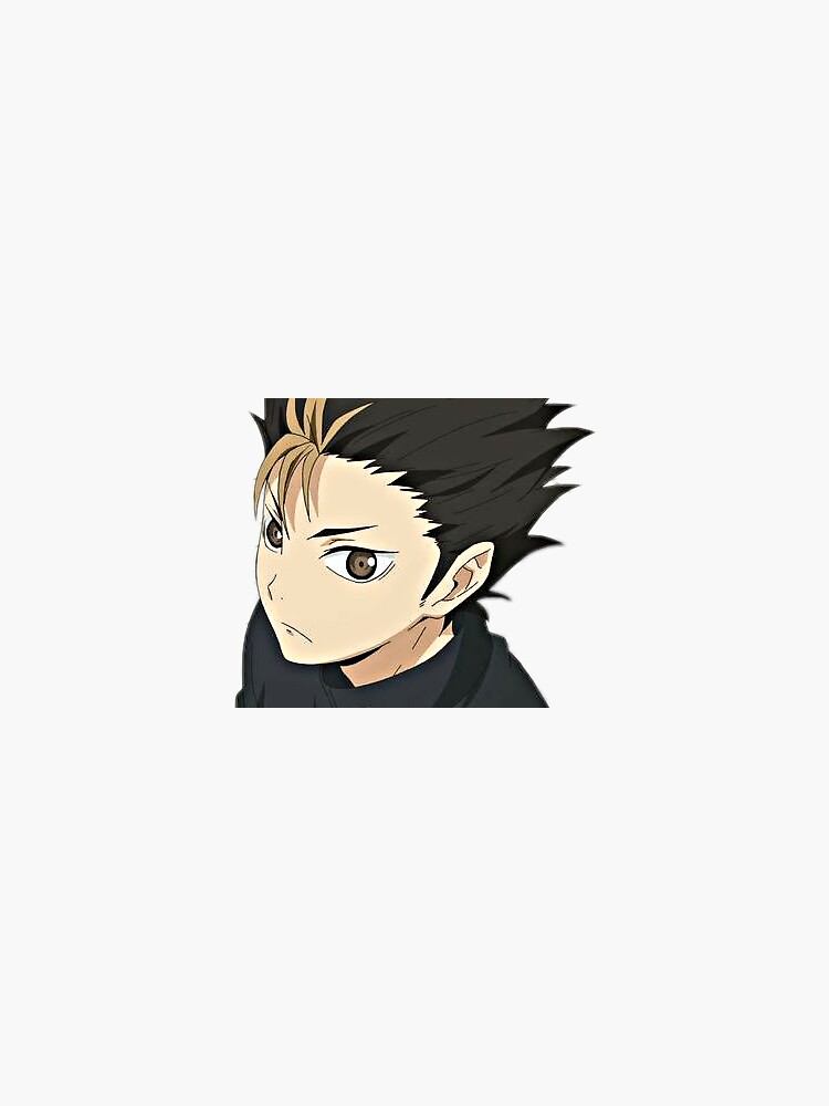 Haikyuu Nishinoya Sticker Sticker For Sale By Hannieluxy Redbubble