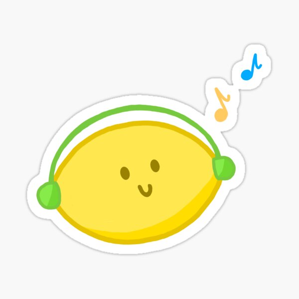 "DJ Lemone" Sticker for Sale by Soft-sang | Redbubble