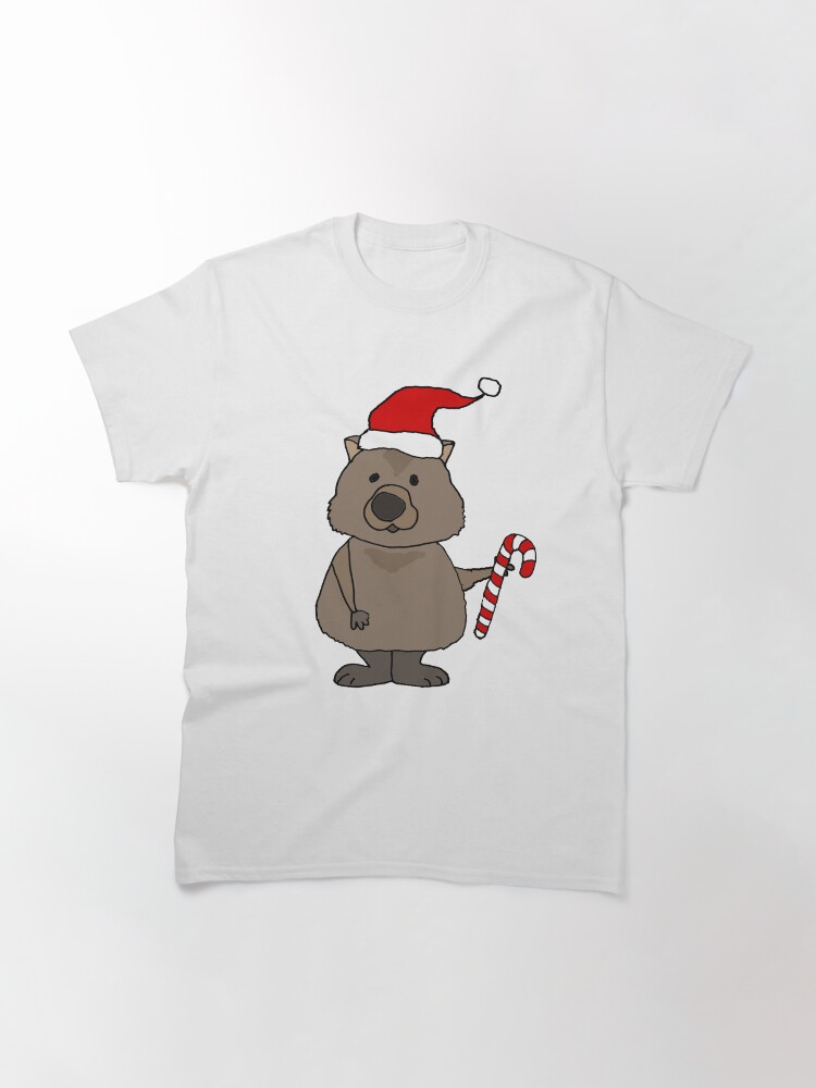 Funny Wombat Christmas Cartoon Classic T-Shirt sold by Peters Karl-erik ...