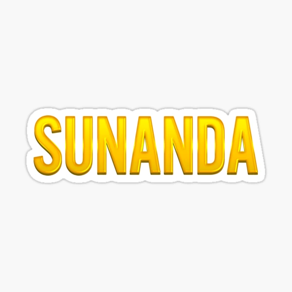 Sunanda Name Logo Sunanda Sharma Name Art 🎨