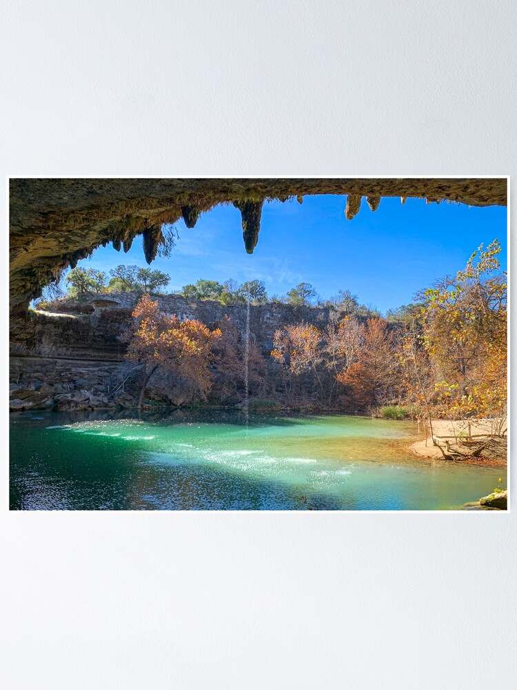 "Hamilton Pool - Austin, Texas" Poster by cormackf | Redbubble