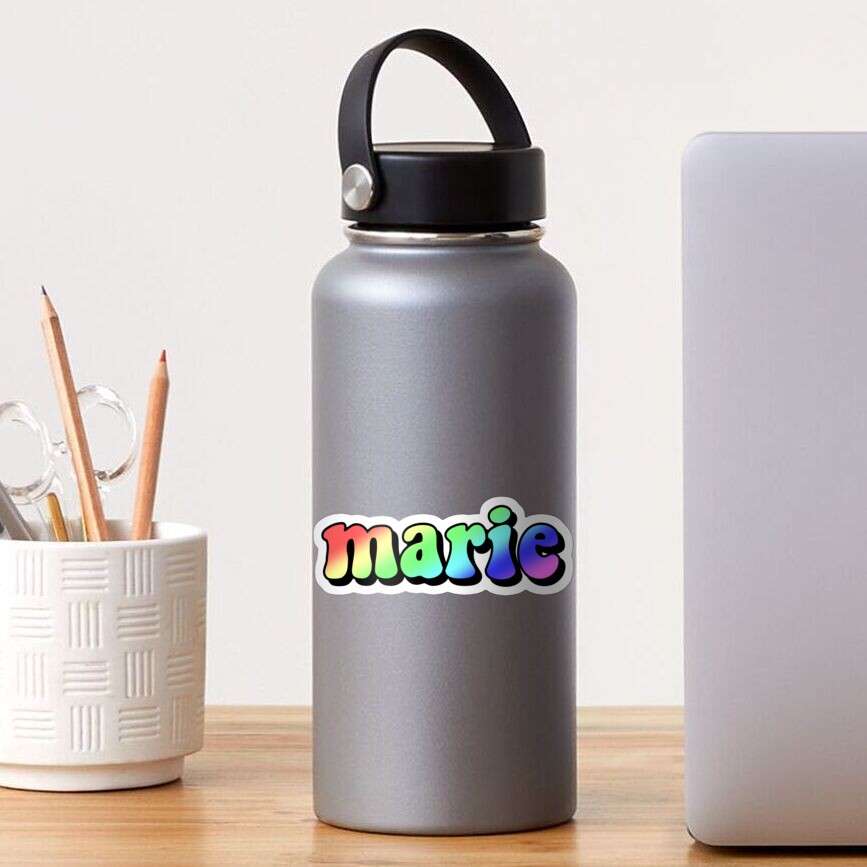 "aesthetic rainbow marie name" Sticker by STAR10008 | Redbubble