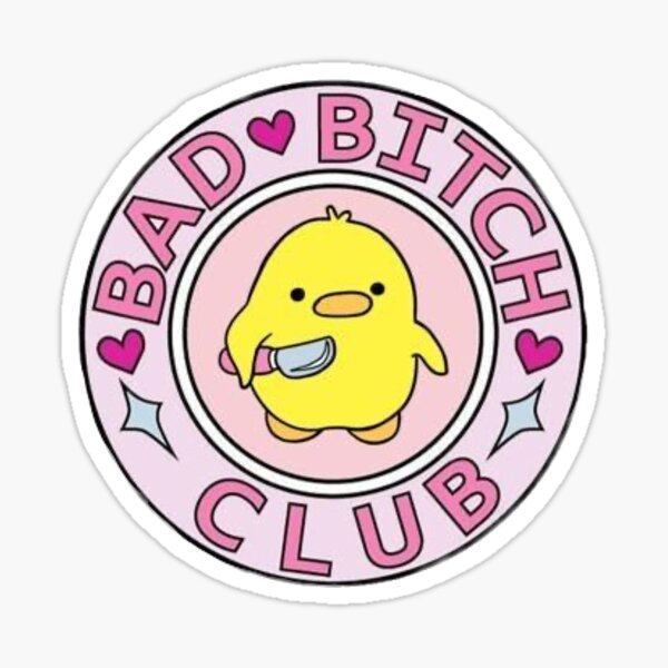 "Killer duck" Sticker for Sale by andreea2001 | Redbubble