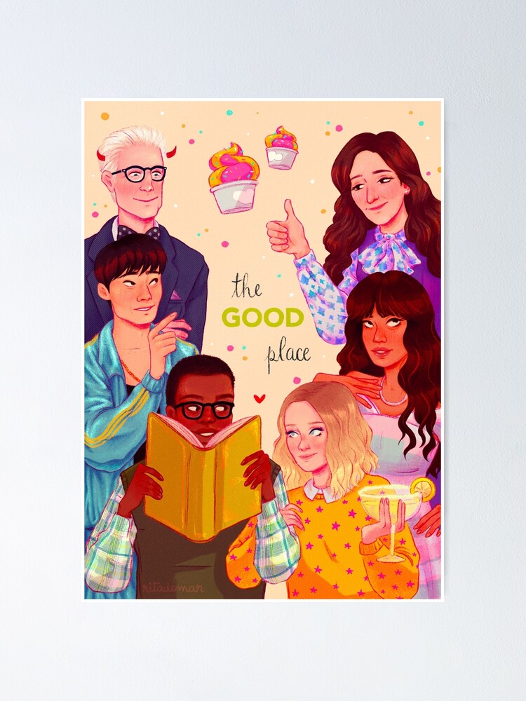 "The Good Place" Poster for Sale by mazedoodle | Redbubble