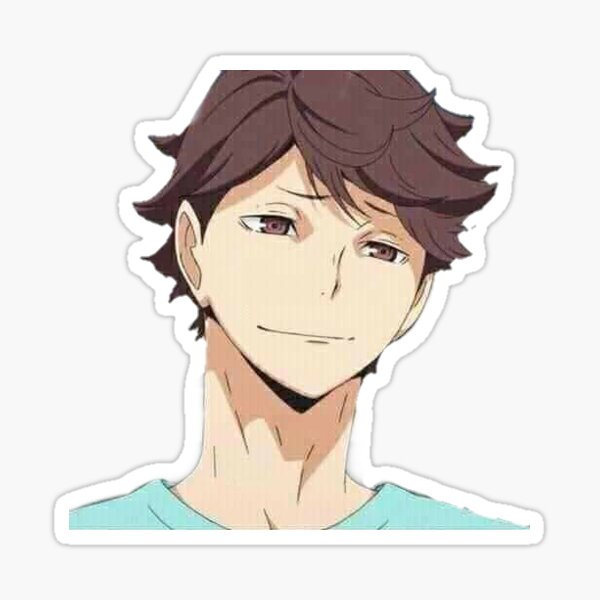"Oikawa Tooru" Sticker for Sale by KikitehanaKojo | Redbubble