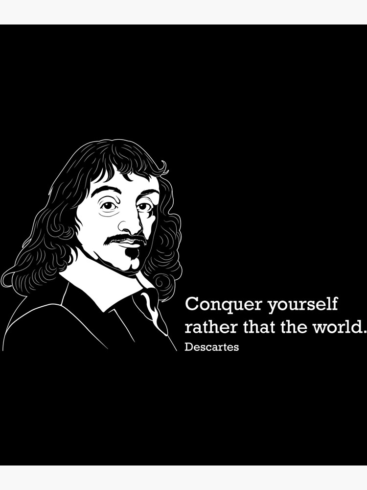 Descartes Philosophy Quotes Inspirational Rene Descartes Quote Store