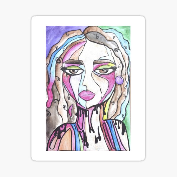 "heather" Sticker by Guava-gabby | Redbubble