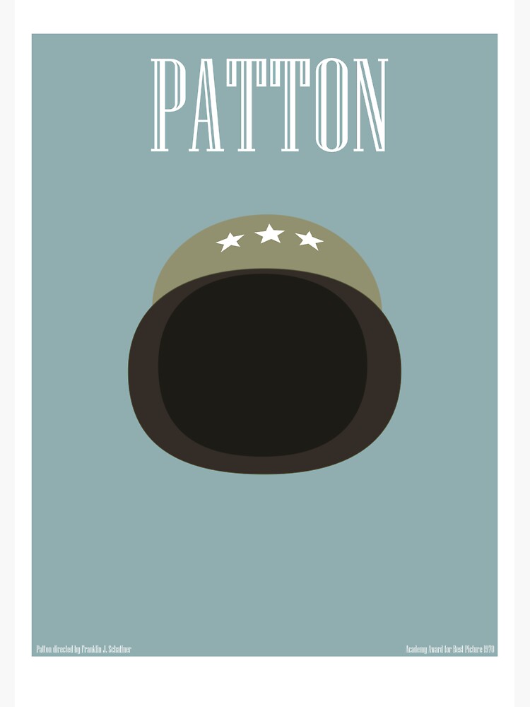 "Patton" Sticker by gimbri | Redbubble