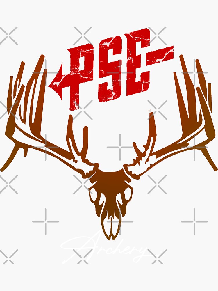 Sticker « PSE Archery Rouge Blanc », par plonco71 | Redbubble