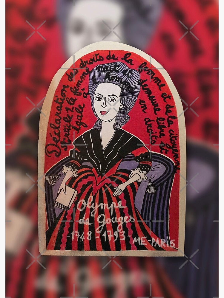 "Olympe de Gouges street art " Photographic Print by Sukistic | Redbubble