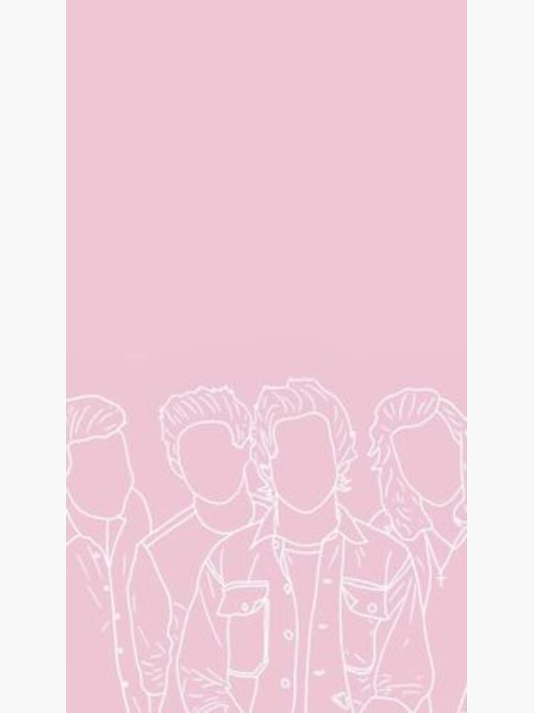 "One Direction Pink Poster" Sticker for Sale by ashlyn1233 | Redbubble