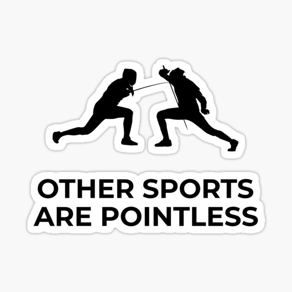 "Other Sports Are Pointless" Sticker by apollo333 | Redbubble
