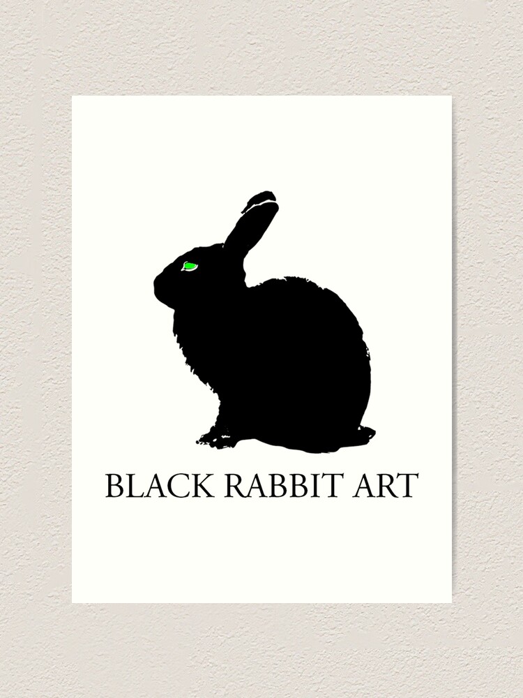 "Black Rabbit Art" Art Print by Black-RabbitArt | Redbubble