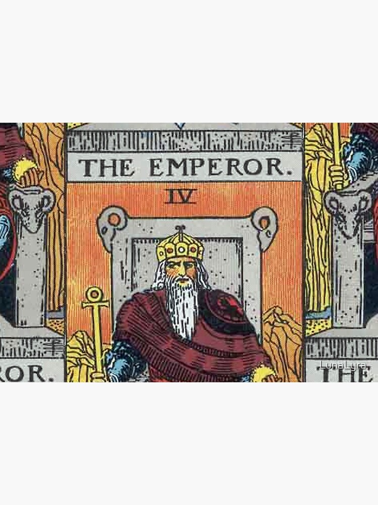 "Rider Waite Smith (RWS) Major Arcana Tarot: 4 The Emperor" Mask by ...