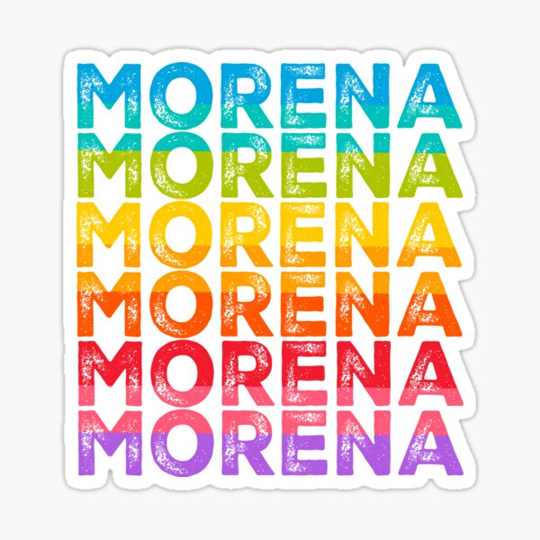 "Morena" Sticker for Sale by livaniaapparel | Redbubble