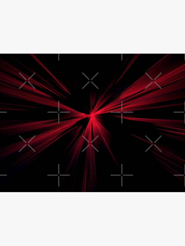 "Red lazer" Sticker for Sale by rich-jam | Redbubble