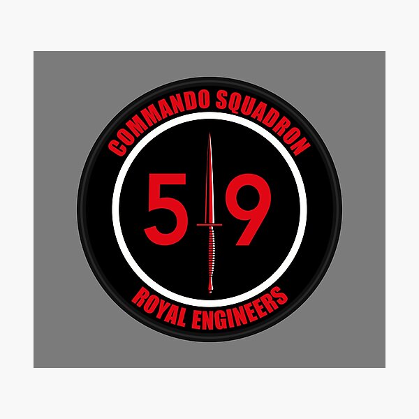 "59 Commando Squadron Royal Engineers" Photographic Print for Sale by ...