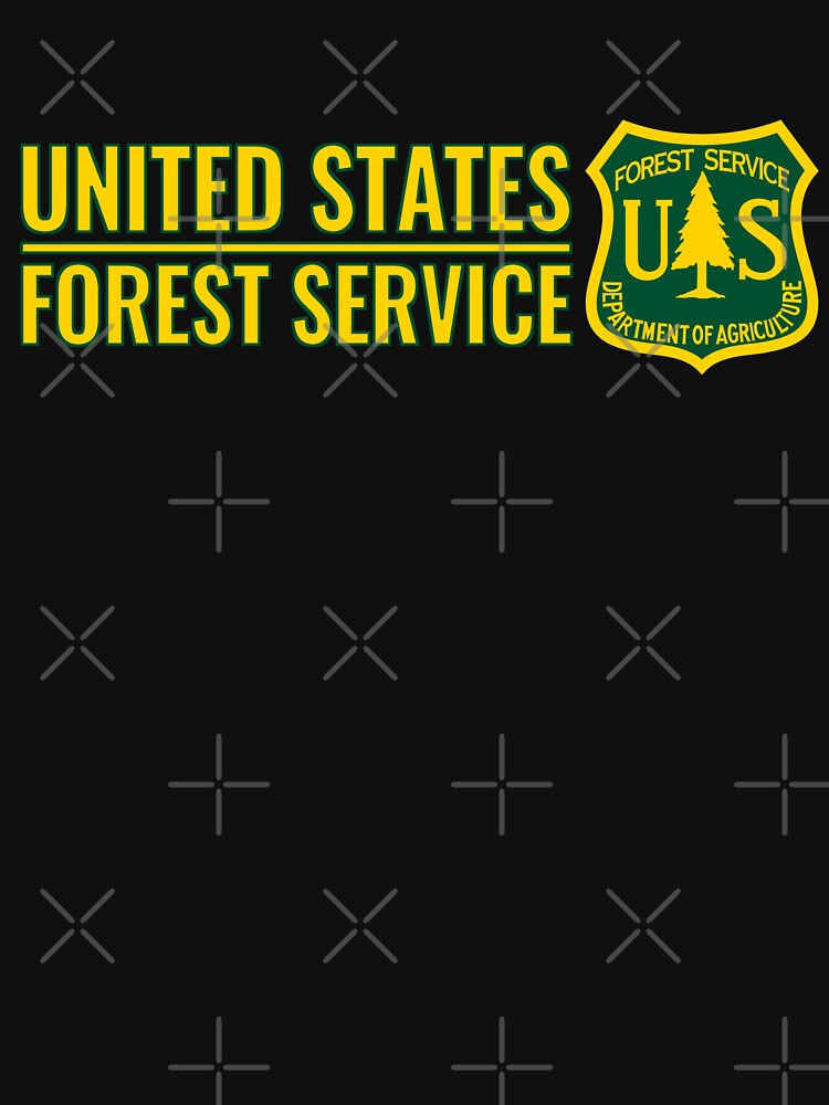 "U.S. Forest Service (Green and Yellow)" T-shirt for Sale by ...