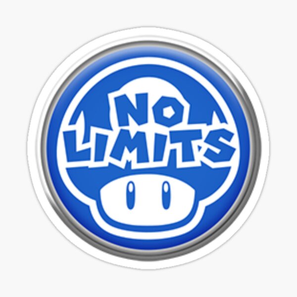 "No Limits" Sticker for Sale by wow-thanks | Redbubble