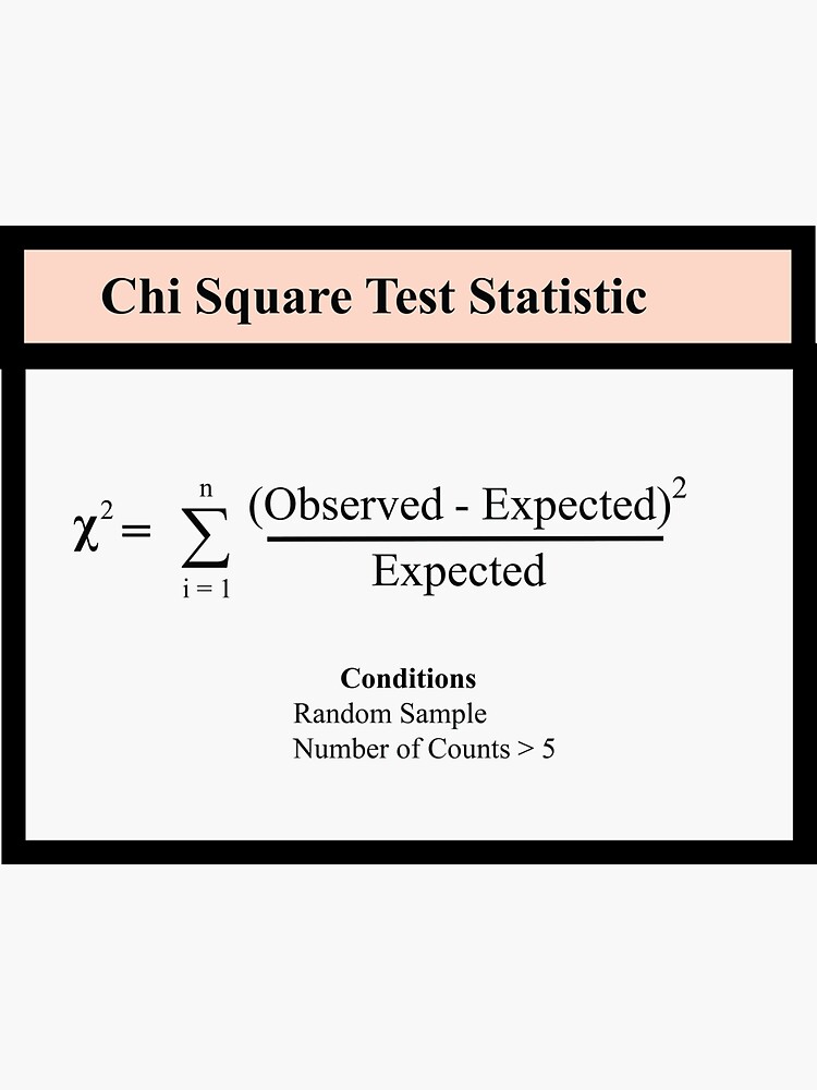 Chi Square Test Statistic The Statistics Matrix At Redbubble Sticker chi-square-test-statistic-the-statistics-matrix-at-redbubble-sticker