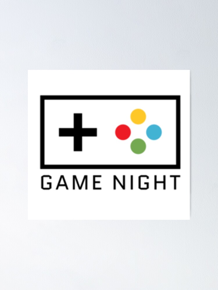 "Game Night, funny gaming meme, playstation" Poster by beyondretail ...