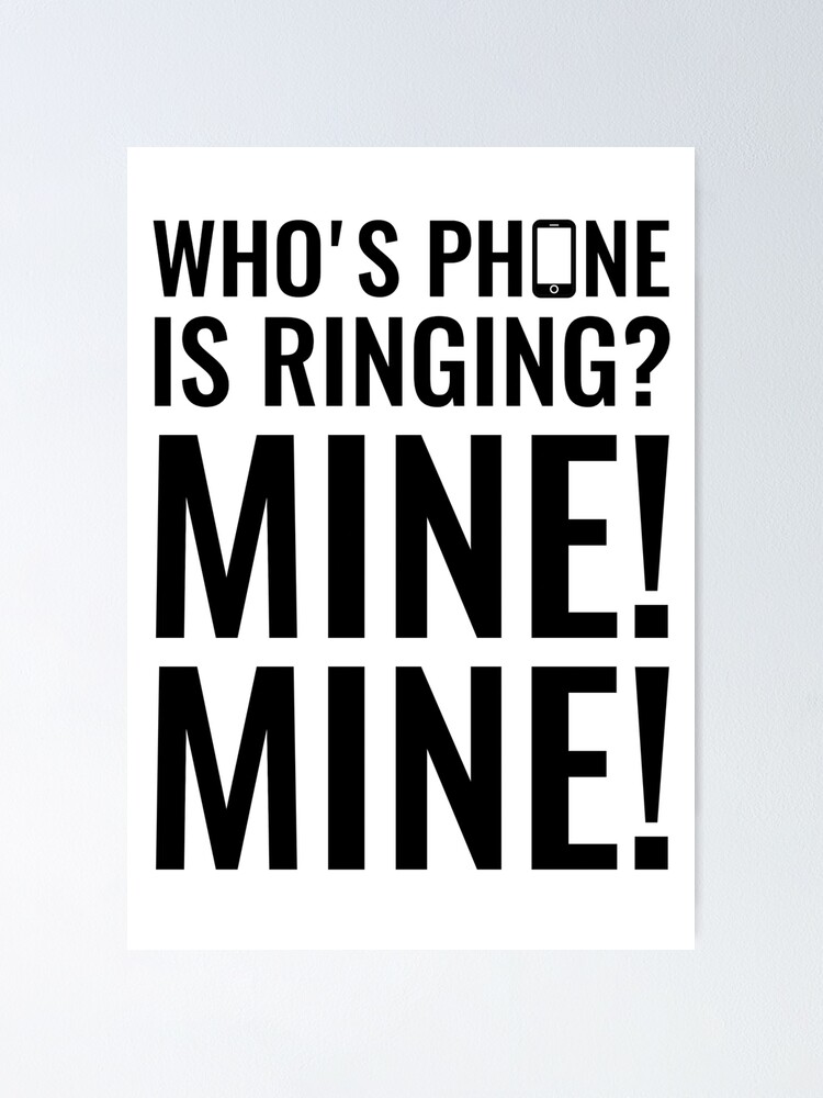 "Who's Phone Is Ringing? - Impractical Jokers" Poster for Sale by ...