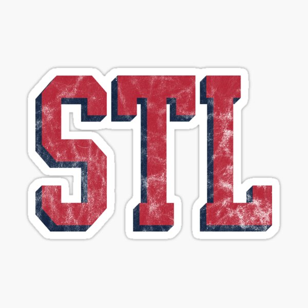 "STL (St. Louis)" Sticker for Sale by CreativeSatchel | Redbubble