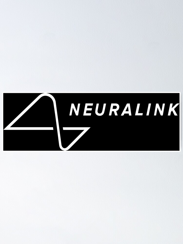 "Neuralink Logo" Poster for Sale by InsideOutside | Redbubble