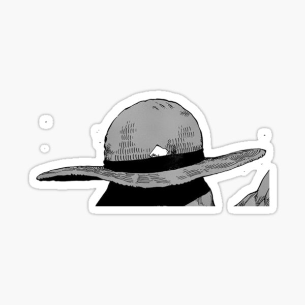 "straw hat" Sticker for Sale by leviata | Redbubble