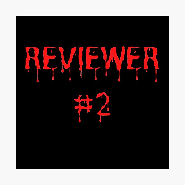 "Scary Reviewer Number 2 Science Halloween Joke" Photographic Print for ...