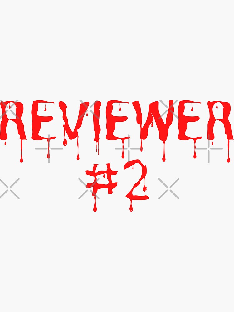"Scary Reviewer Number 2 Science Halloween Joke" Sticker for Sale by ...