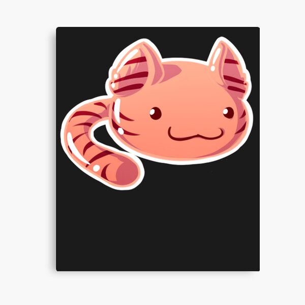 "Slime Rancher Cat Drawing" Canvas Print by NiklasSimonsson | Redbubble