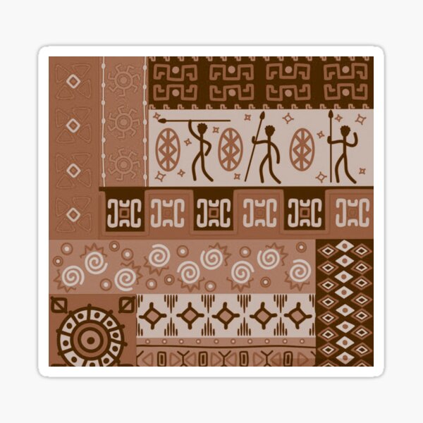 "Ethnic design" Sticker for Sale by Beeffervescent | Redbubble