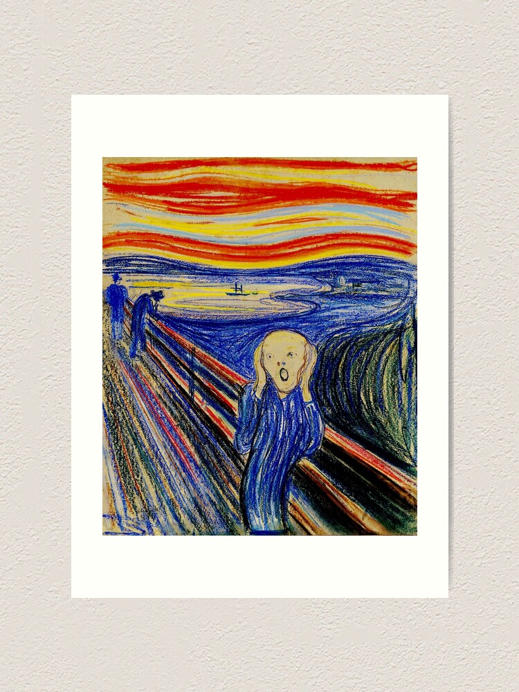 "Edvard Munch's "THE SCREAM - An Icon of Modern Art and Halloween " Art ...